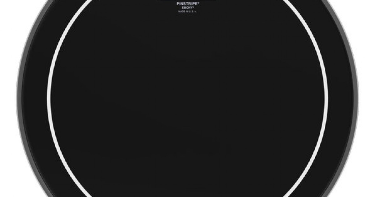 Remo Pinstripe Ebony, 13" инча | soundmart.bg